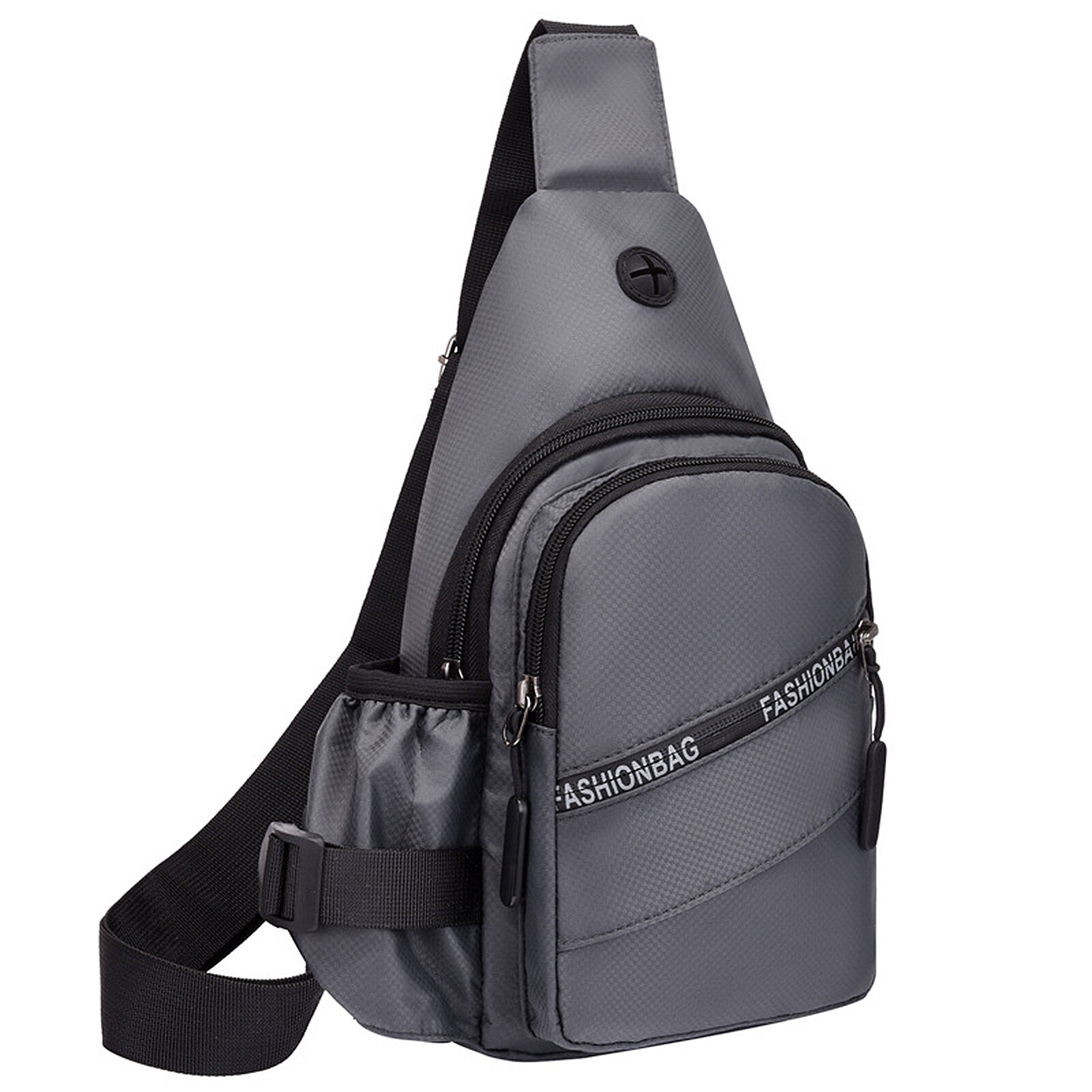 Мужской водонепроницаемый рюкзак-слинг ультralight crossbody pack с регулируемым ремнем Chest Bag Shoulder Daypack для активного отдыха походов велосипедных прогулок альпинизма путешествий, материал Оксфордский ткань+Полиэстер, цвет