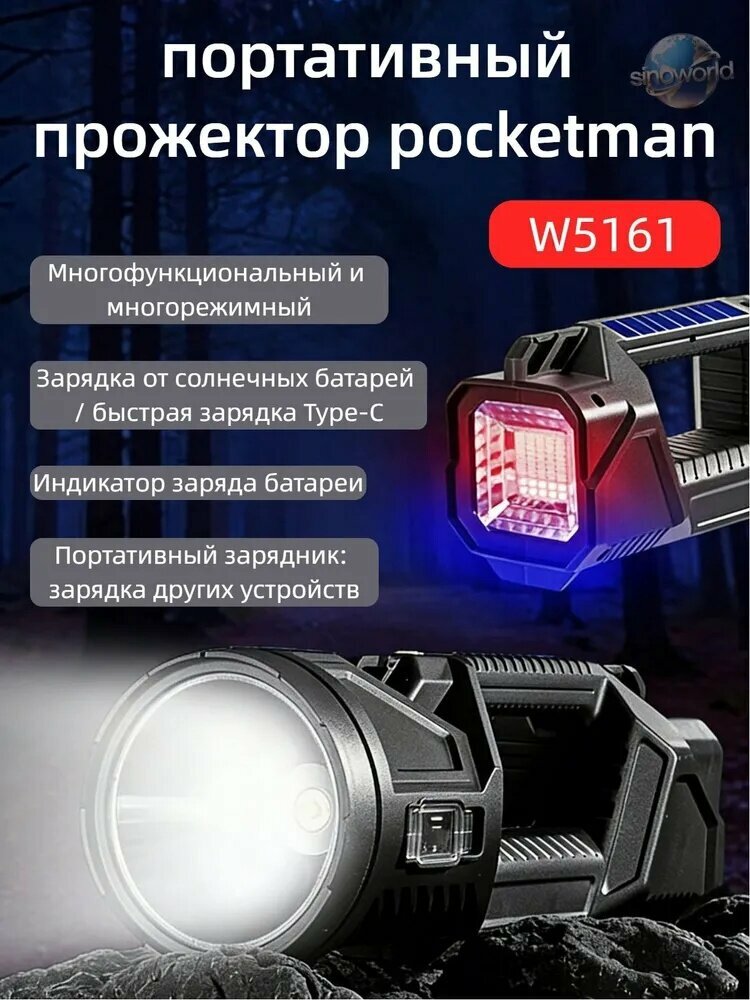 Портативный прожектор POCKETMAN
