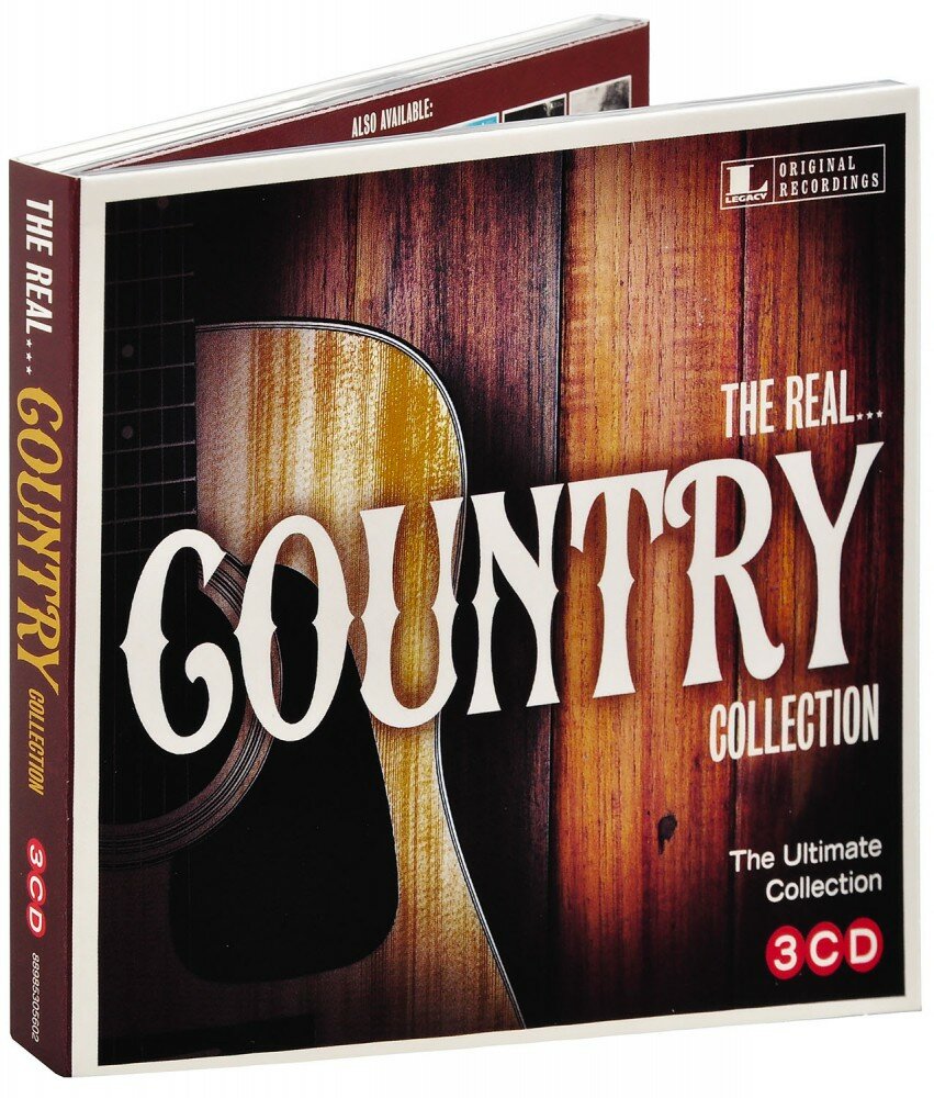 Various Artists. The Real… Country Collection (3 CD) (СД диск, Картонный бокс (digipack))