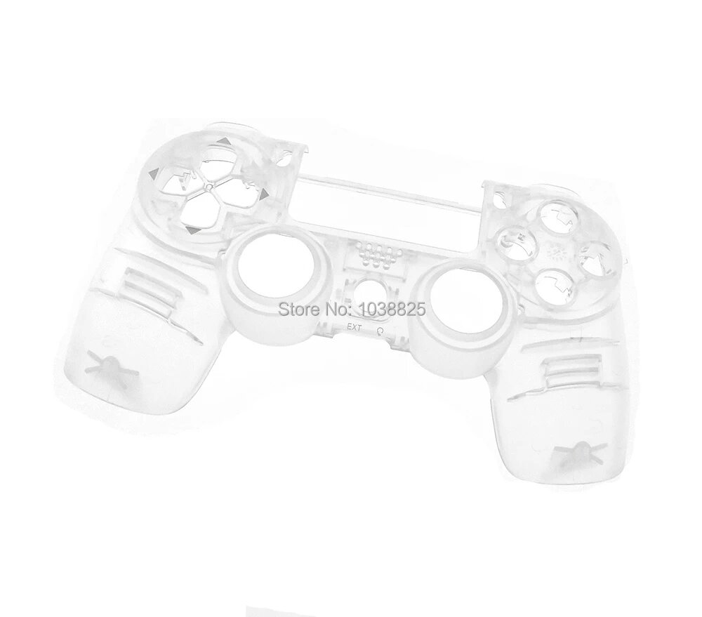Прозрачный корпус для контроллера PS4 Pro, clear white