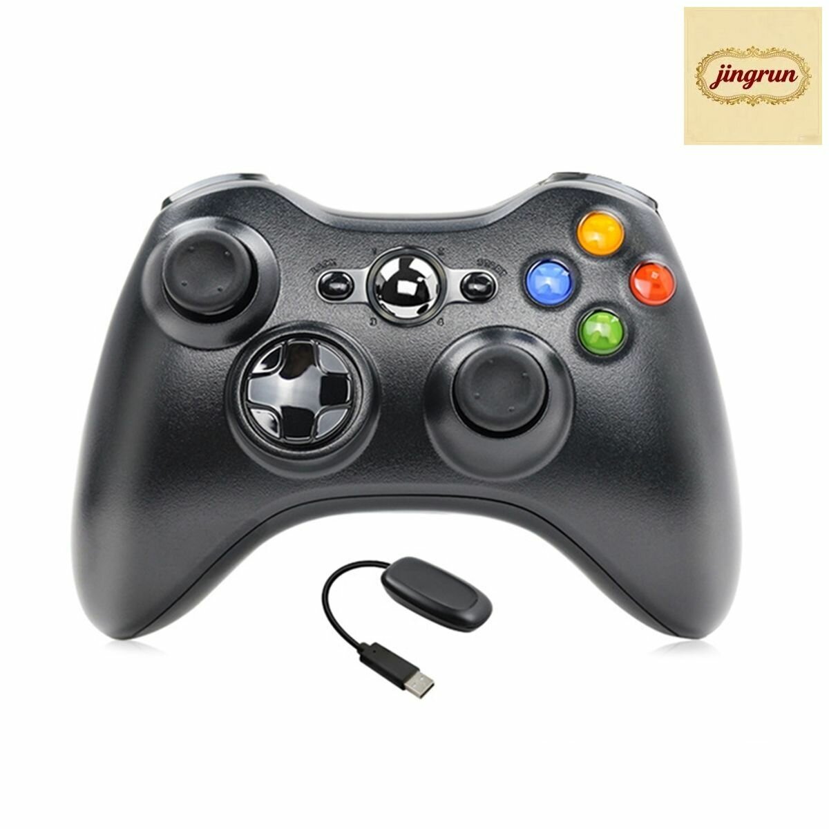Бестселлер для Xbox 360: беспроводной контроллер 2.4G с Bluetooth, совместимый с ПК на Win7/8/10, представляет собой современный геймпад