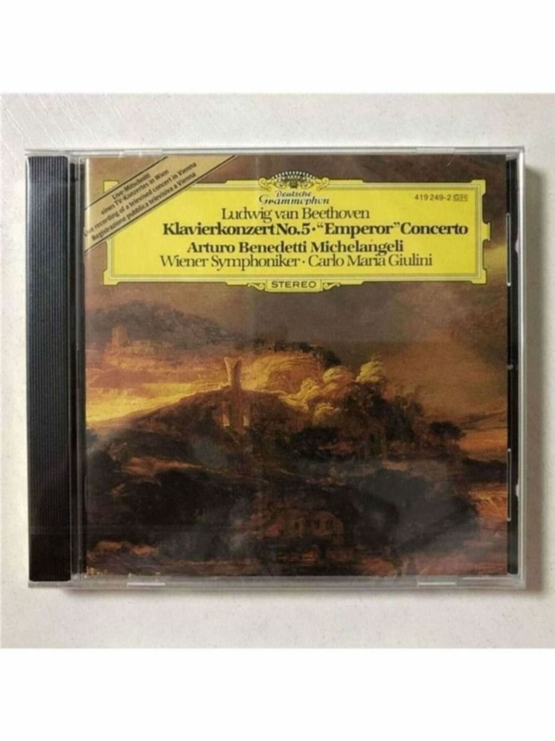 Музыка CD Ludwig van Beethoven, Carlo Maria Giulini - "Emperor" Concerto Новый,