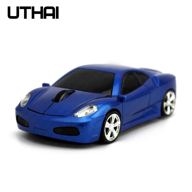 Беспроводная мышь UTHAI DB20 Синий, blue