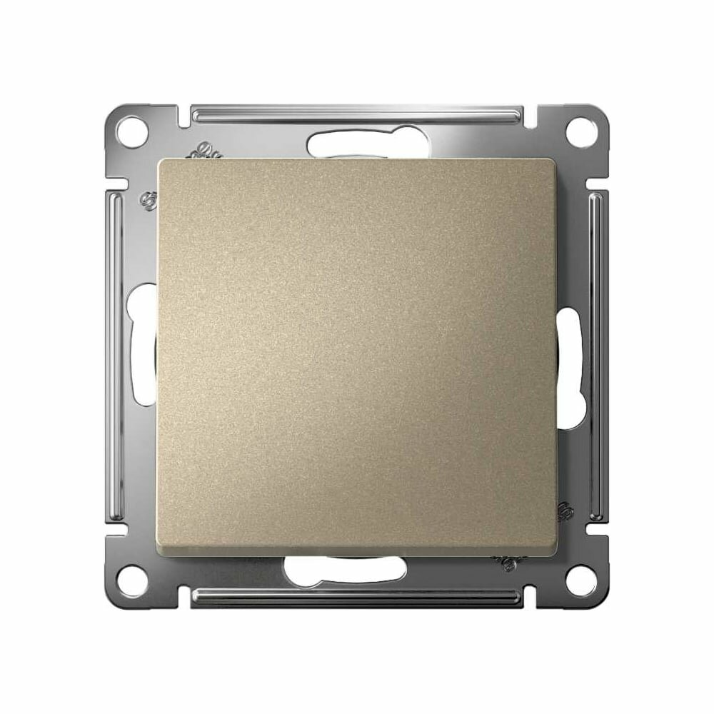 Механизм переключателя Systeme Electric 1-кл. ATLAS DESIGN 10АХ шампань ATN000561 1240335