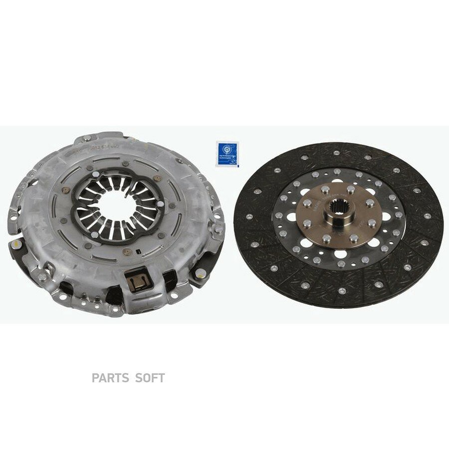 Комплект сцепления от официального дистрибьютора, SACHS, артикул 3000950860