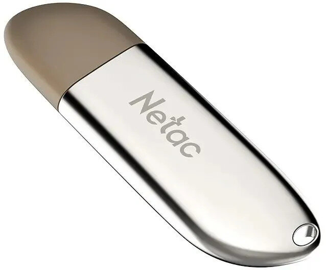 Флеш Диск USB 3.0 32Gb Netac U352 серебристый (NT03U352N-032G-32PN)