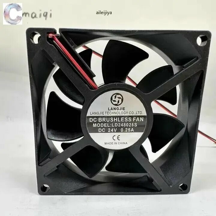 Вентилятор Охлаждения LD248025S 8025 8CM 24V 0.25A 80*25MM Подходит Для Сварочных Машин Или Преобразователей Частоты.