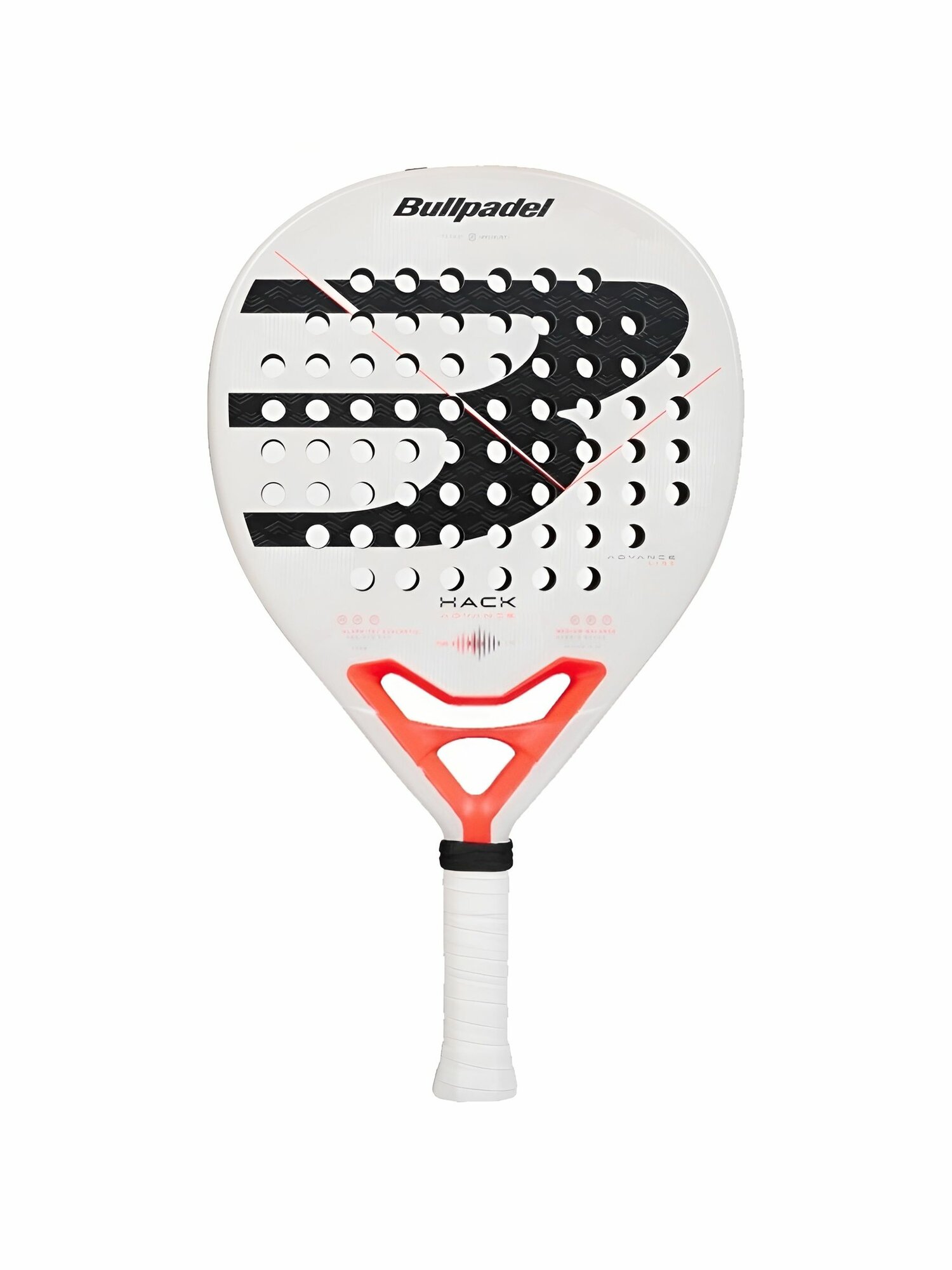 Ракетка для падел тенниса Bullpadel HACK ADVANCE 26