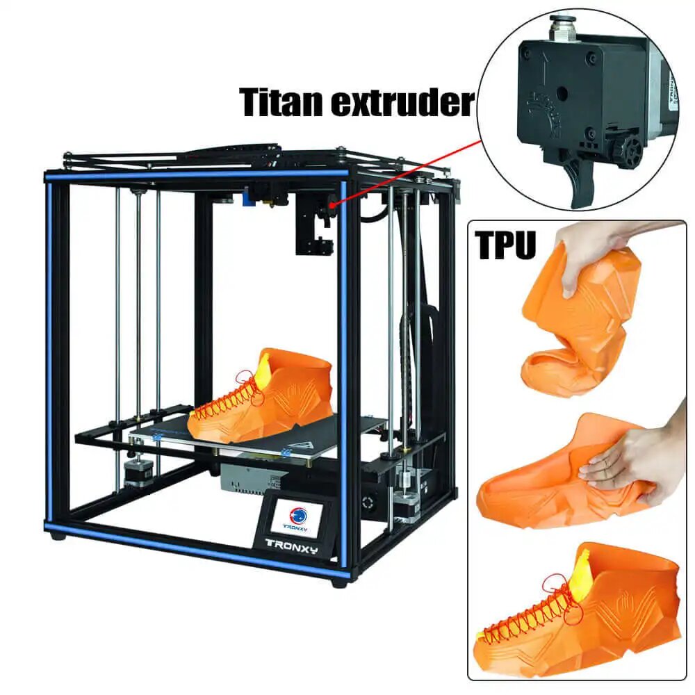 Tronxy X5SA 3D-принтер Площадь печати стола 8G SD-карта с руководством 3D-наборы для самодельного изготовления Машина Impressora 3D