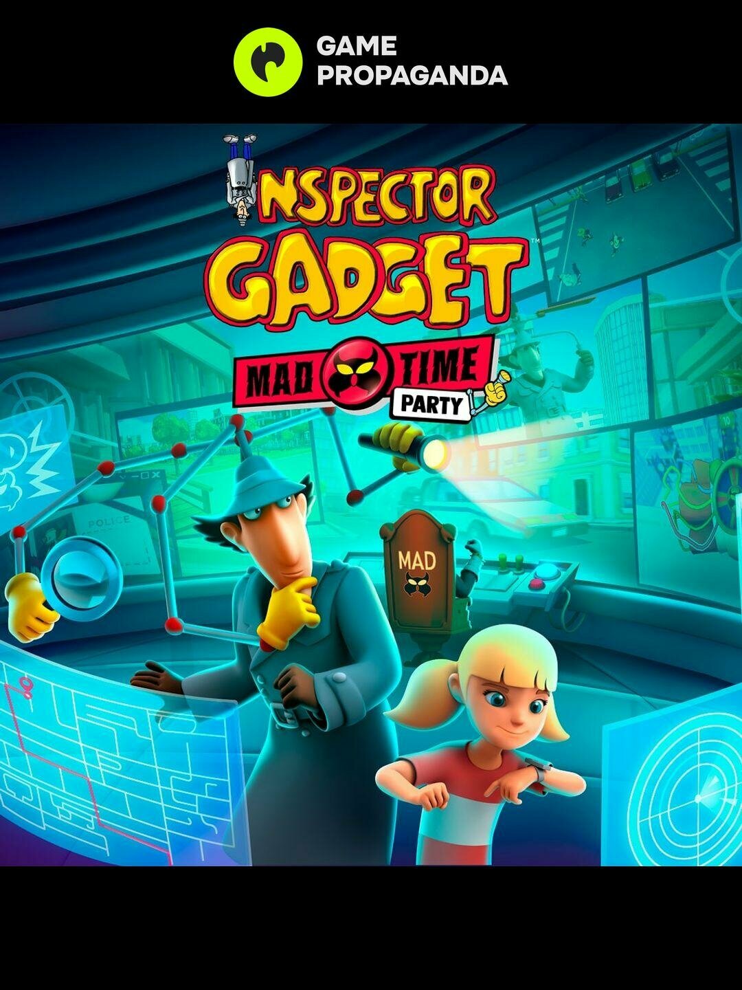 Игра Inspector Gadget - Mad Time Party PS5 + 101 TRY на баланс PSN. Турция. Цифровая версия