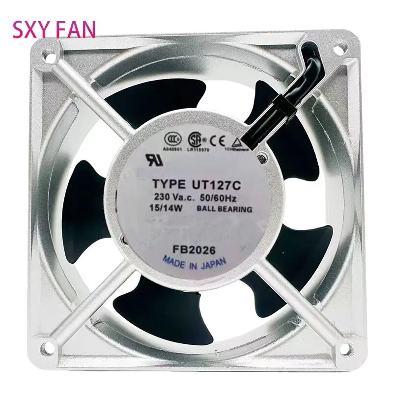Новый термостойкий вентилятор UT127C 230 В