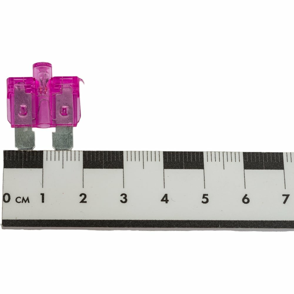 Предохранитель Nord-Yada MEDIUM стандарт 3 A, 19.1x5.1 мм, h18.8 W270-1, 2 шт в упаковке 900504 — фото 1