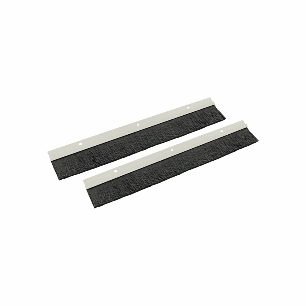 Щеточный буртик на алюминиевом держателе EKF 400*45 ЕKF Basic (2шт) BSCE4045C