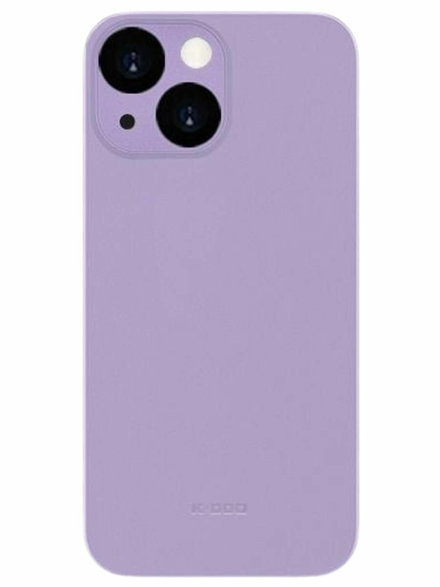 Чехол на iPhone 13, Air Skin ультратонкий пластик, фиолетовый