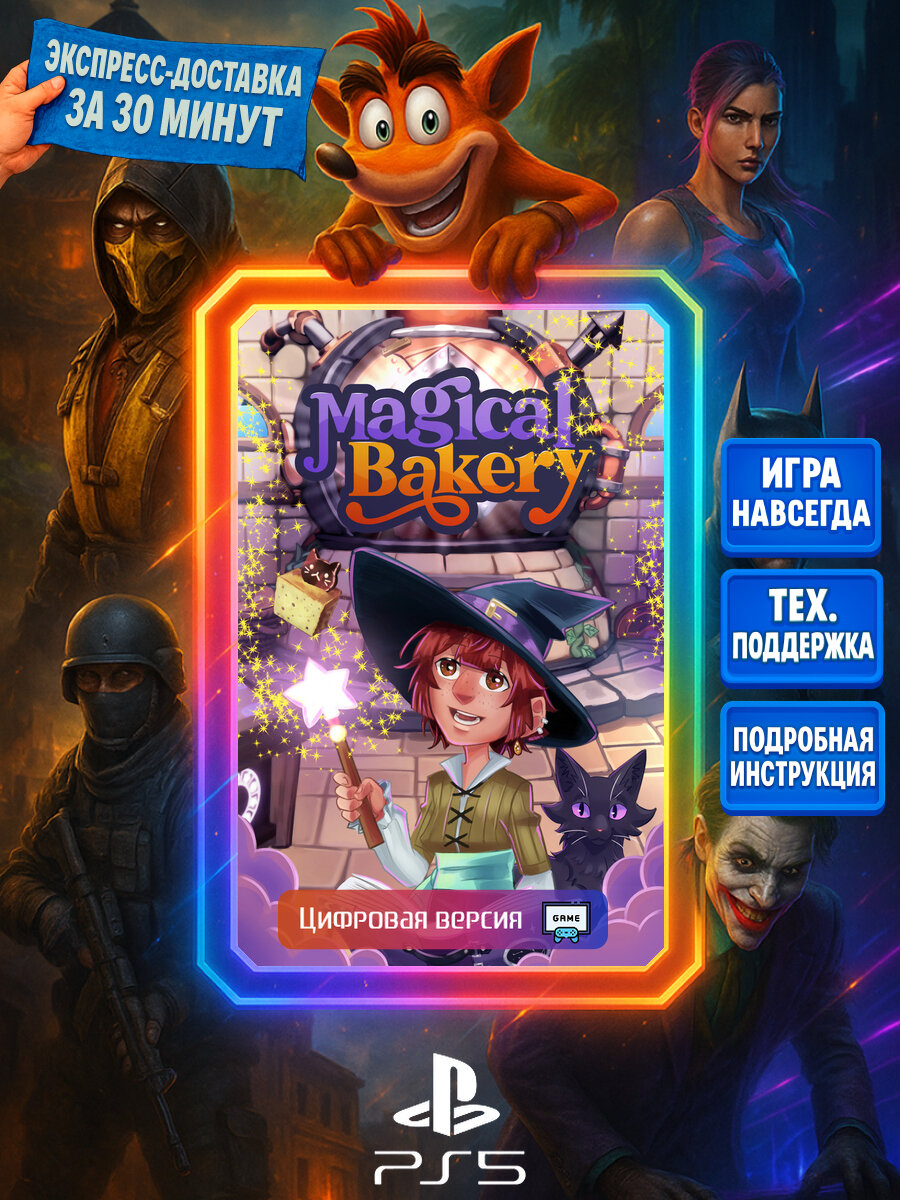 Magical Bakery PS5 | Моментальная доставка | Английский язык | Казуальные