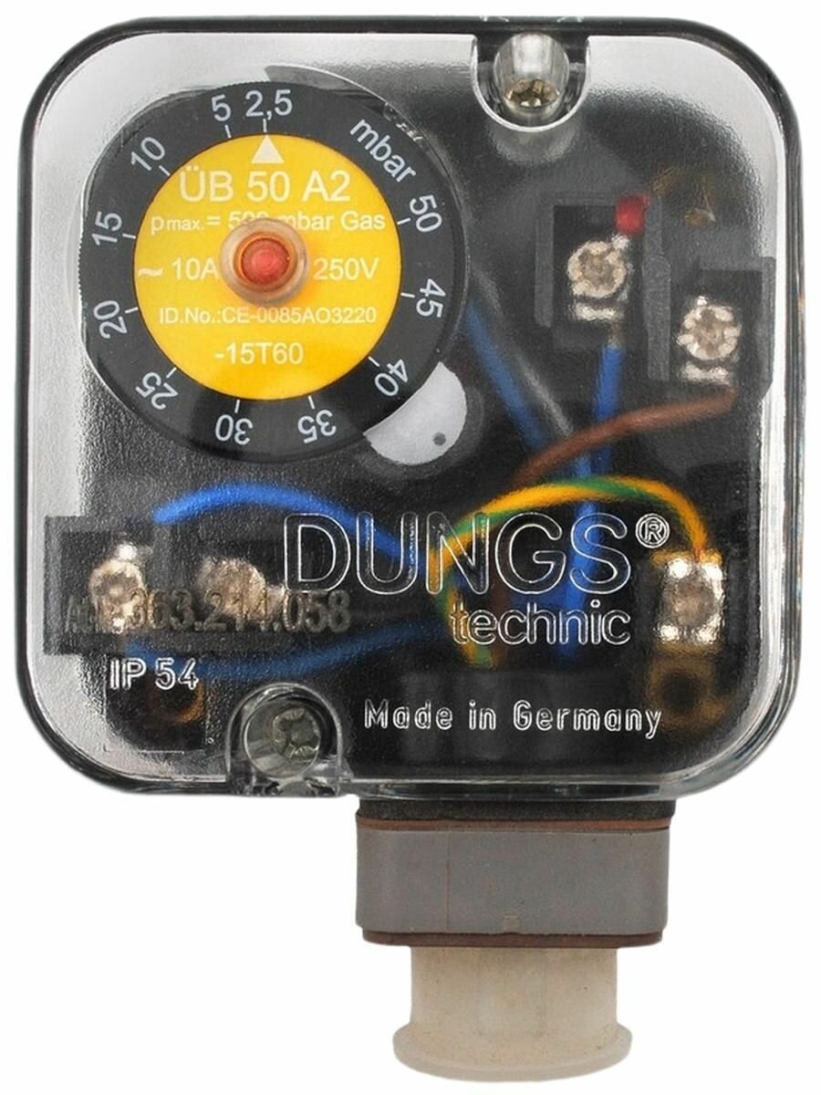 Датчик-реле давления Dungs UB50A2 215242