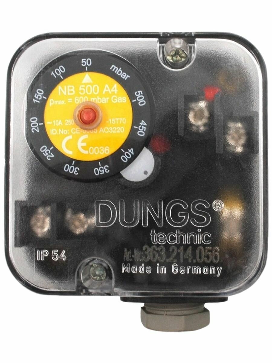 Датчик-реле давления Dungs NB500A4 210971