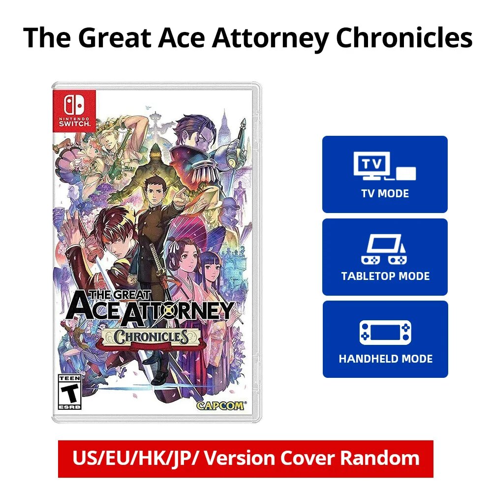The Great Ace Attorney Chronicles Nintendo Switch