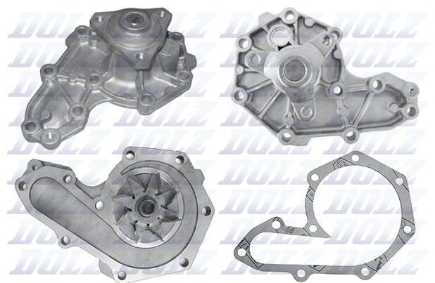 Насос водяной Renault 19, Megane, Volvo 1.7-2.0, 1, DOLZ R179RS