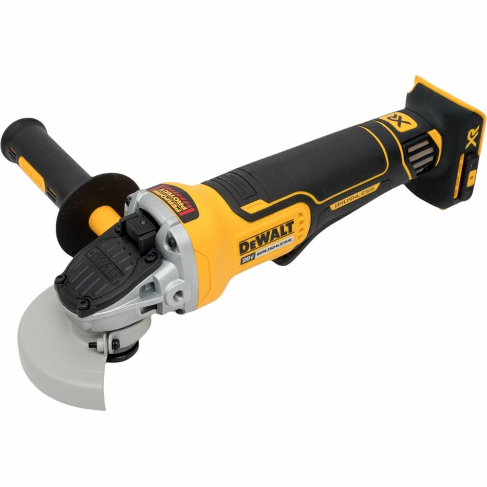 Бесщеточная аккумуляторная УШМ Dewalt 20 В XR 9000 об/м, 100 мм, без АКБ и ЗУ DCG406NE