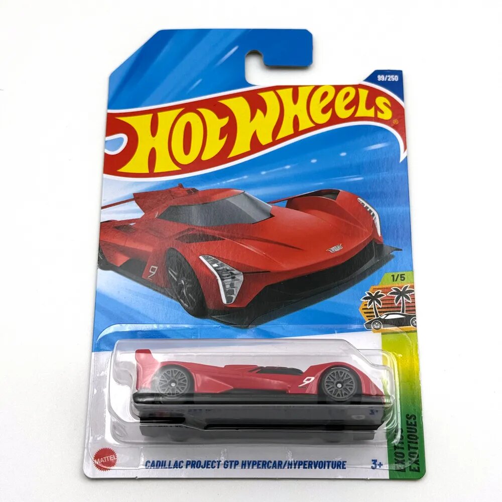 Машинка Mattel HOTWHEELS 2025 M CASE 1/64 Car Cadillac Project GTP Hypercar 2025-99X
