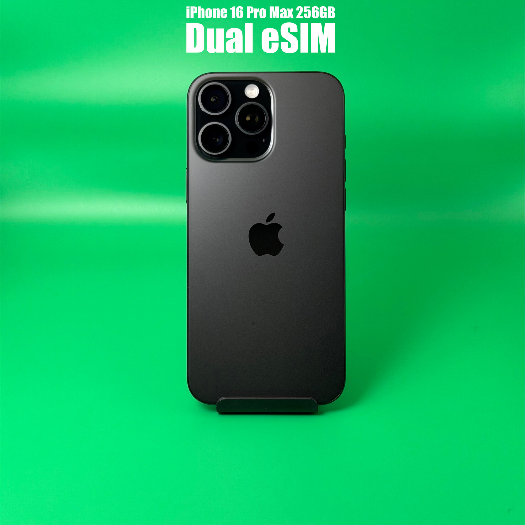 Смартфон Apple iPhone 16 Pro Max 256 ГБ, Dual eSIM, Black Titanium