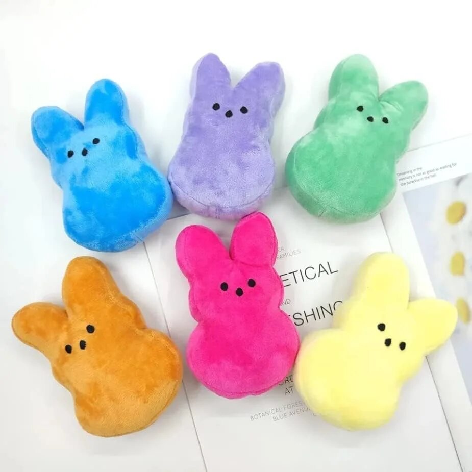 Розовый плюшевый Peeps кролик