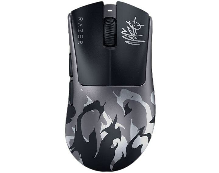 RZ01-05330300-R3M1 Мышь беспроводная/проводная Razer DeathAdder V4 Pro NiKo Edition [] черный [45000 dpi, светодиодный,