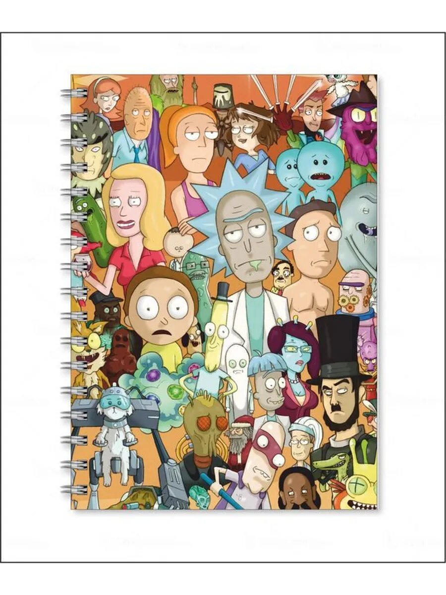 Тетрадь Рик и Морти - Rick and Morty