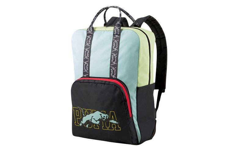 Рюкзак унисекс PUMA Fabric Unisex Черный/Светло-голубой/Светло-желтый 7587436