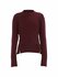 Свитер Victoria Beckham Ribbed-knit cut-out sweater, размер 12, , красный