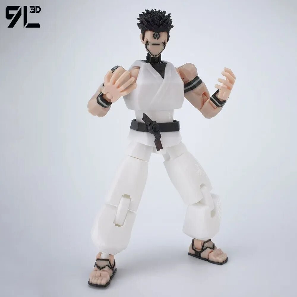 Jujutsu Kaisen Рёмен Сукуна (Сукуна в белом одеянии-14 cm), 3D-печатный подвижный манекен