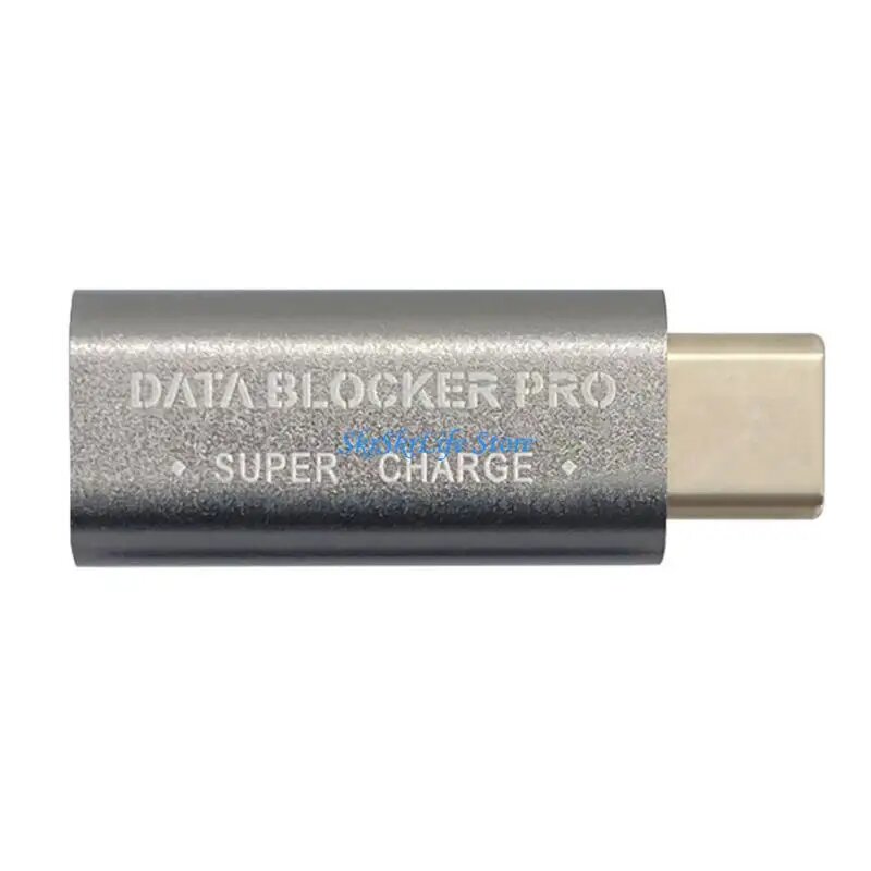 E65E Data Safe USB C -порт зарядки, USB -блокировщик данных высокая эффективность space gray