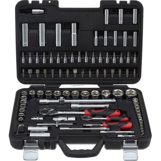 Набор инструментов Gigant Professional 1/2" и 1/4" 94 предмета, Сталь Cr-V, GPS 94
