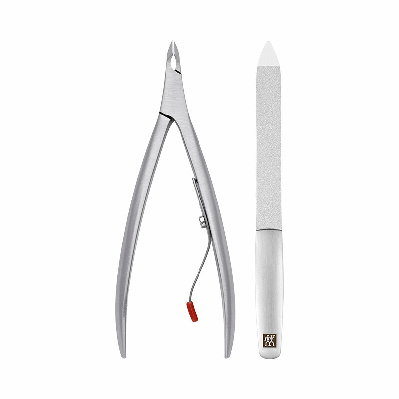 Набор кусачек для ногтей унисекс ZWILLING "Орлиный клюв", Dead Skin Remover+Sapphire Nail File