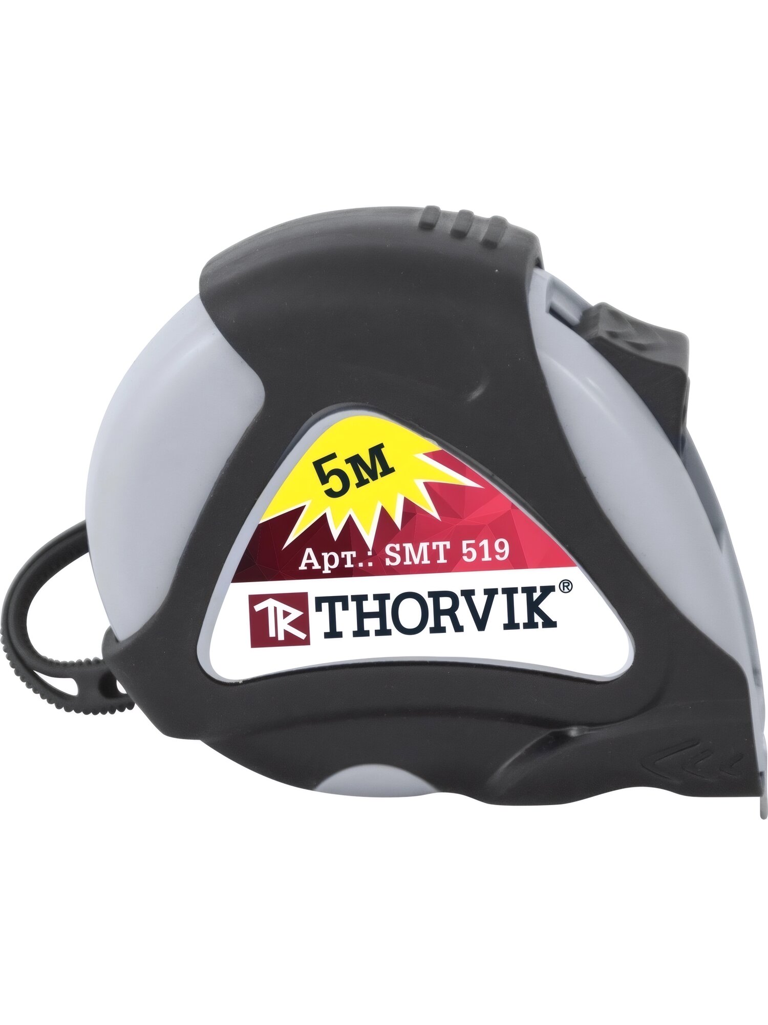 Рулетка Thorvik SMT519 - длина 5 м, обрезиненный корпус