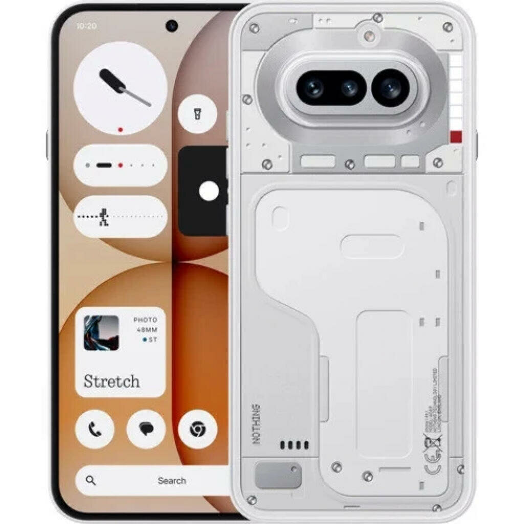 Смартфон Nothing Phone (4A), 5G, NFC, 12/256Gb, White (Белый)