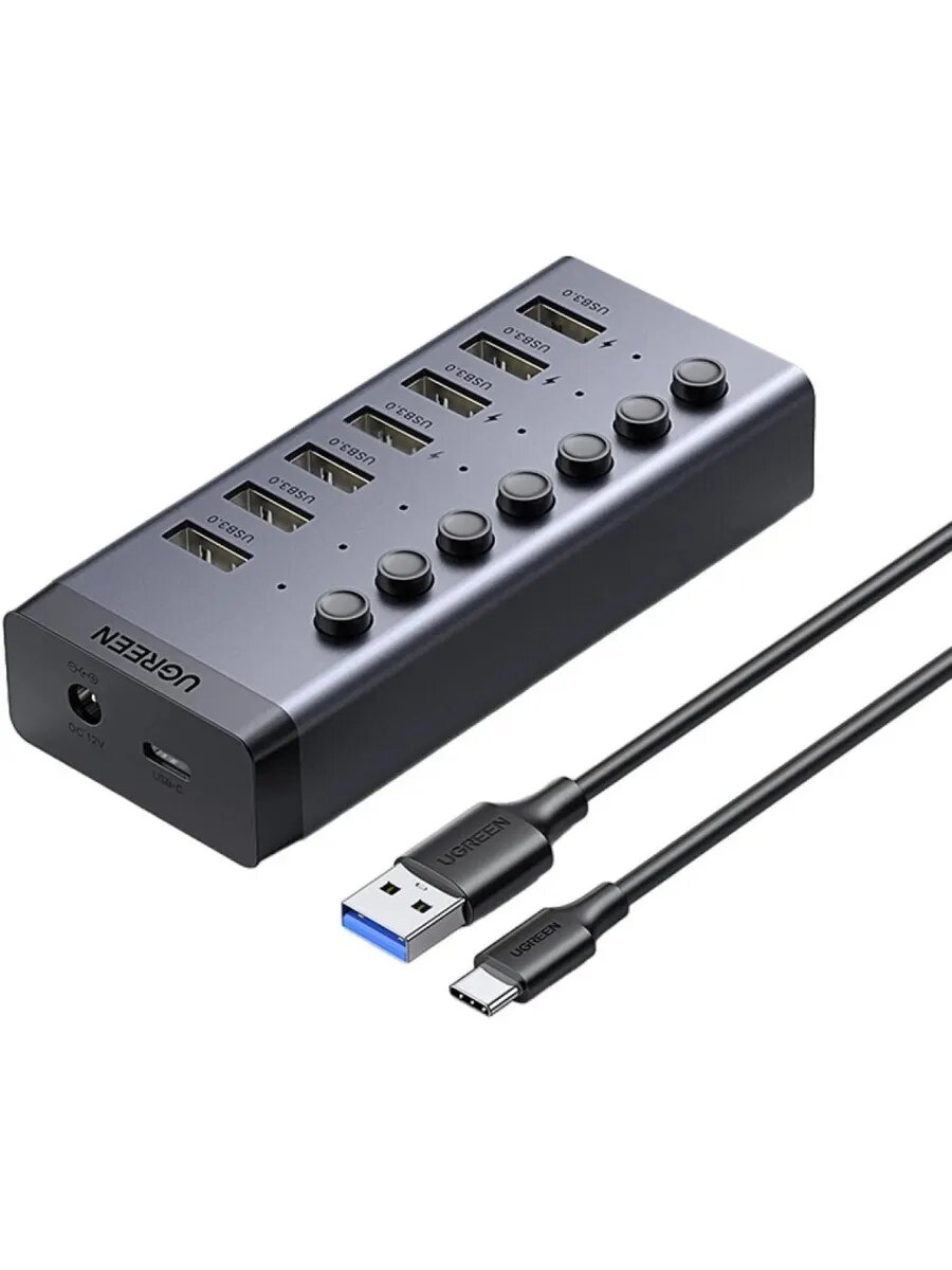 Мультихаб USB-C с 7 портами для устройств