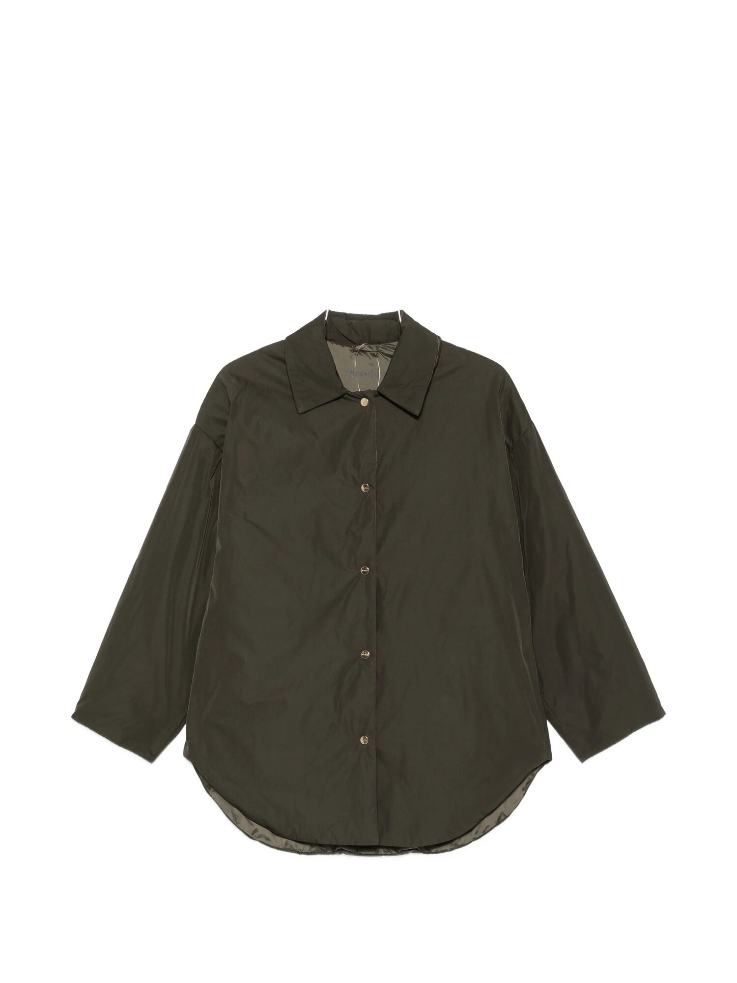 Пальто Mtccarlotta logo-engraved snap-button coat