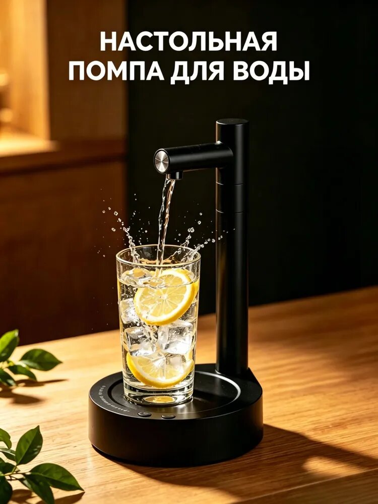 Диспенсер для воды Помпа/Настольная — фото 1