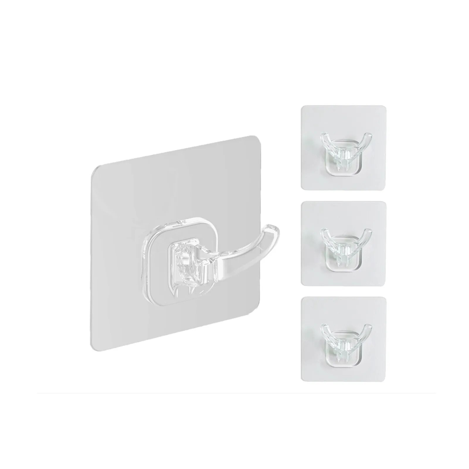 Клейкий крючок для бритвы из пластика 4 Pack