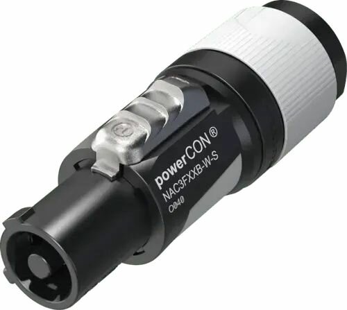 Разъем кабельный Neutrik NAC3FXXB-W-S PowerCon