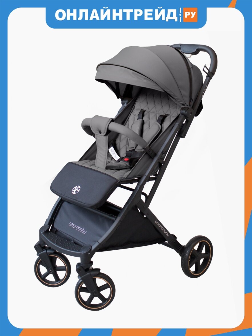 Прогулочная коляска Amarobaby AB23-10AIRY/11 Airy серый