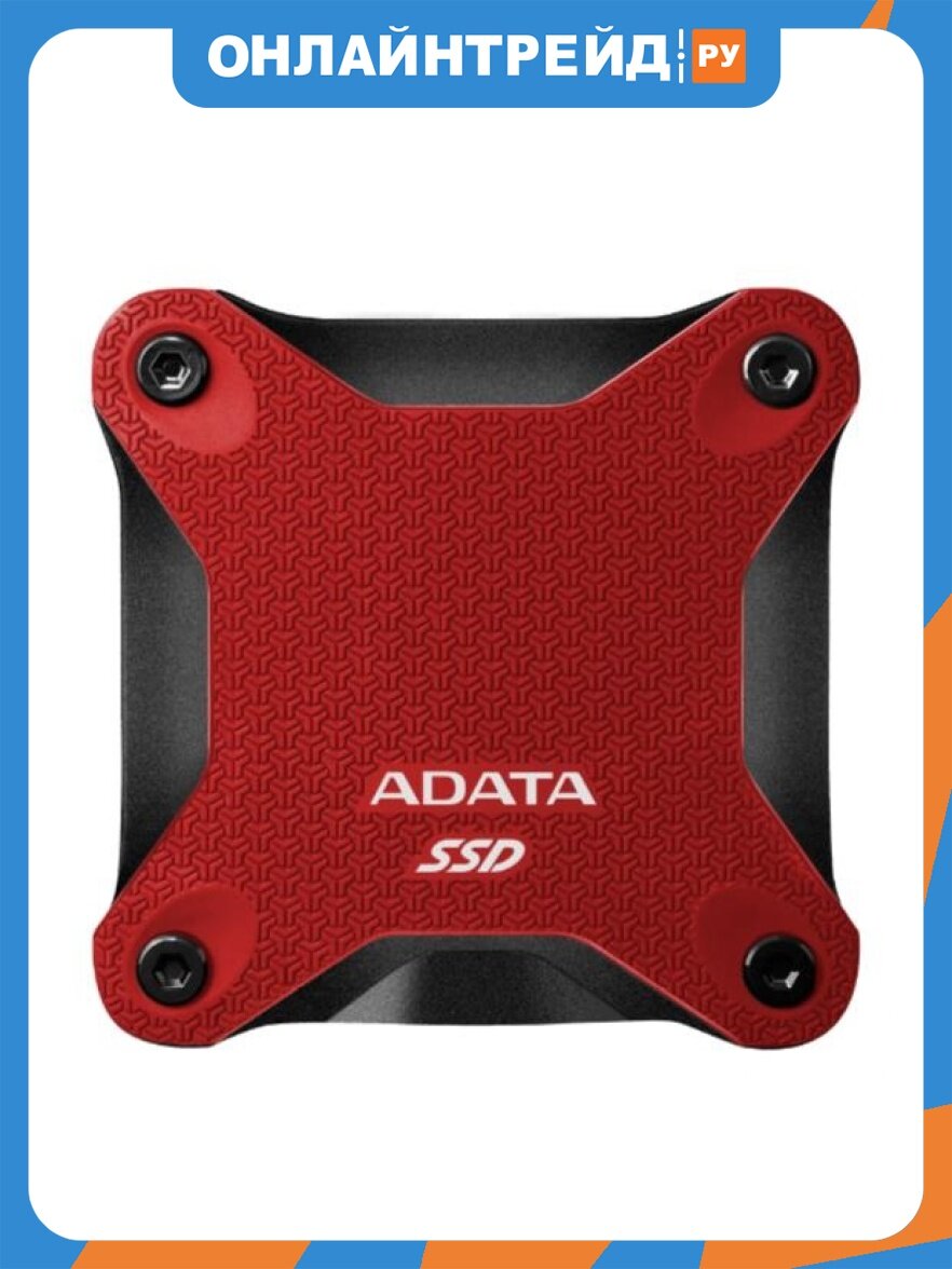 Внешний SSD диск Adata SD622 USB 3.1 2TB красный (SD620-2TCRD)
