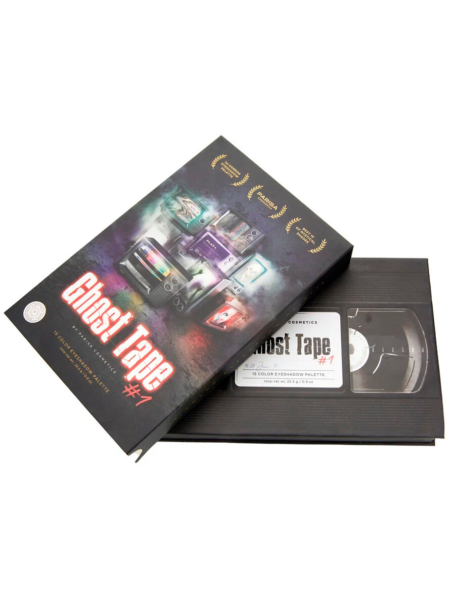 Parisa Палитра теней для век Ghost Tape No 1 15 оттенков, 18.4 г