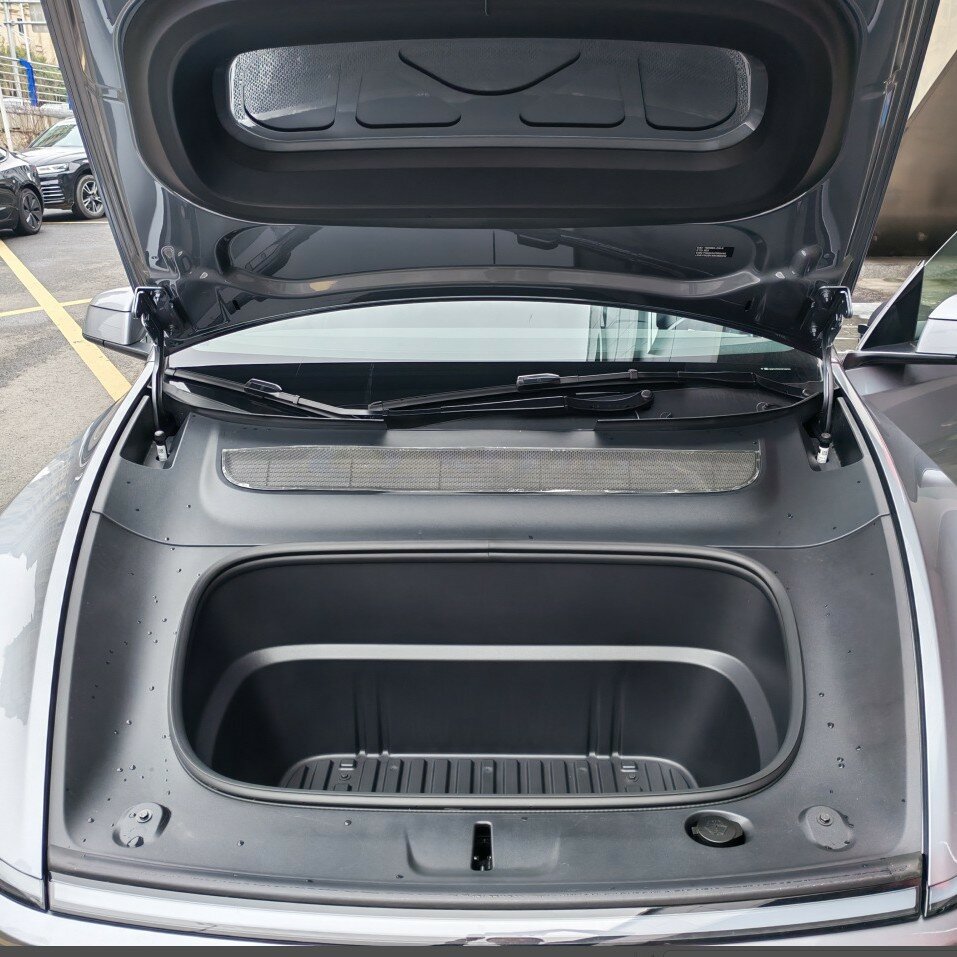 Черная сетка для капота, 1 шт, для Tesla Model 3/Y Refresh Edition
