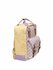Сумка Doughnut Mini Macaroon Kaleido checked backpack, светло-желтый