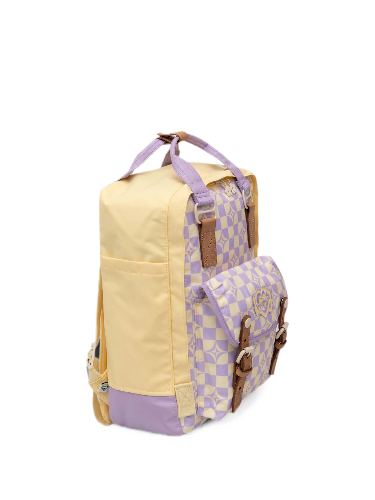 Сумка Mini Macaroon Kaleido checked backpack