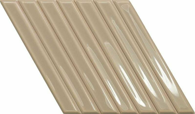 Керамическая плитка WOW Spike Bars A Greige Gloss 135012 настенная 15х25,9 см