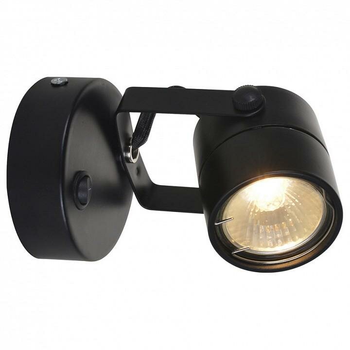 Настенный светильник Arte Lamp M1zar A1311AP-1BK цвет плафона подвески Черный, цвет арматуры Черный